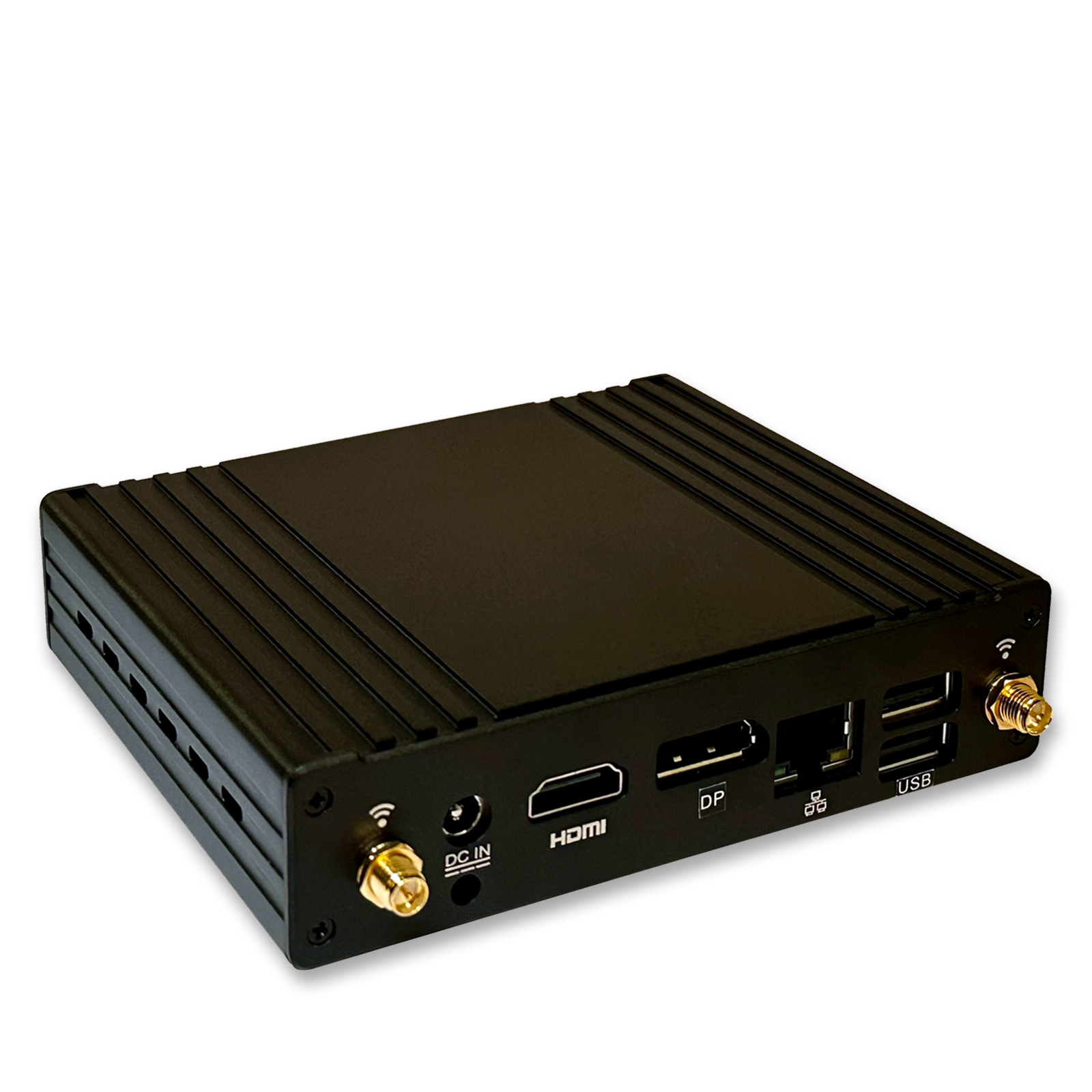 Powered by PoE Fanless 4K Industrial Mini PC - Nano-N3450/N3350D