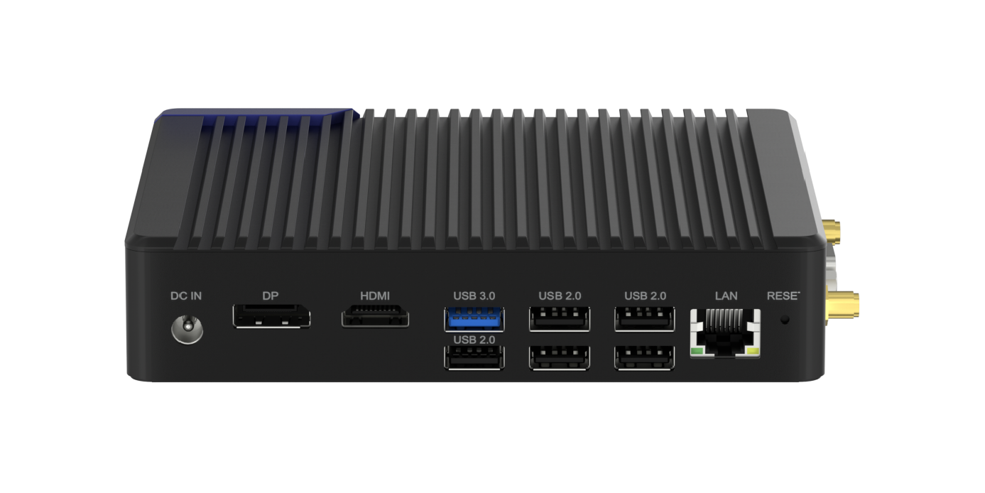 Embedded Mini Fanless PC for Edge AI Computing- Nano-N6400C